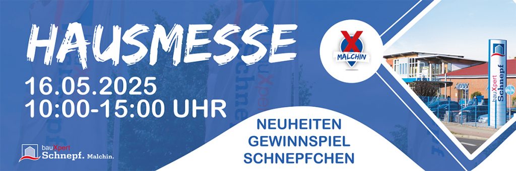 Malchin – BauXpert Schnepf – Kompetenz in Baustoffen.